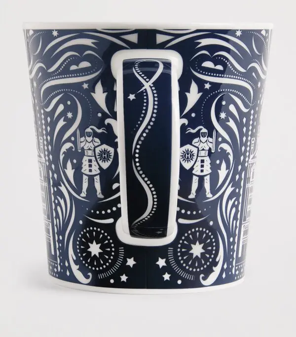 Harrods Knights Of Brompton Road Mug - Blue