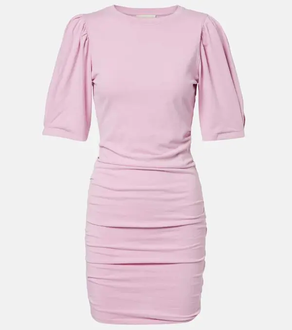 Isabel Marant Étoile Mylda Draped Minidress - Pink