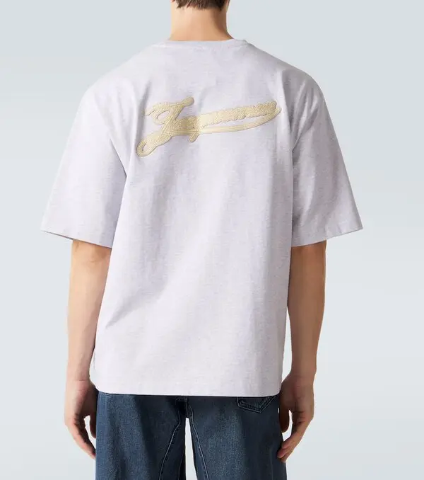 Jacquemus Oversized Logo Cotton Jersey T-shirt