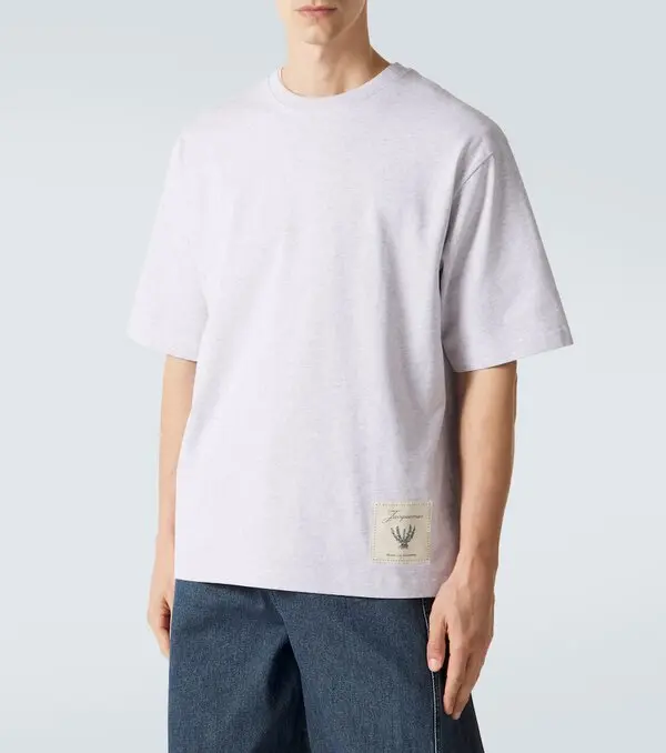 Jacquemus Oversized Logo Cotton Jersey T-shirt