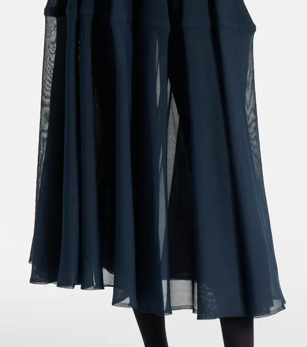 Alaïa Sheer Midi Dress