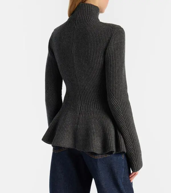 Alaïa Wool And Cashmere Cardigan
