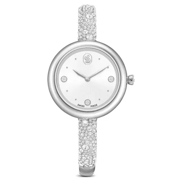 SWAROVSKI Sublima Bangle Watch - Silver Tone