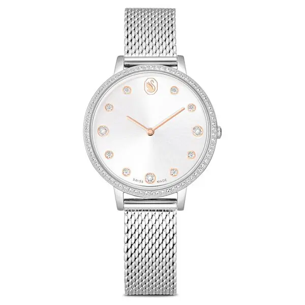 SWAROVSKI Clarica Watch - Silver Tone