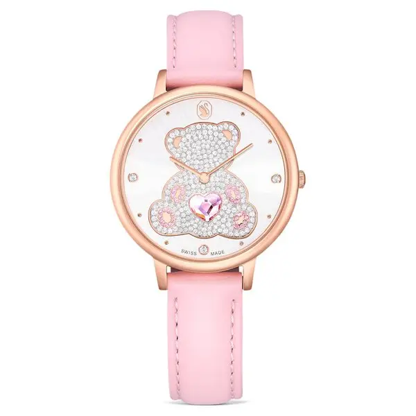 SWAROVSKI Teddy Watch - Pink