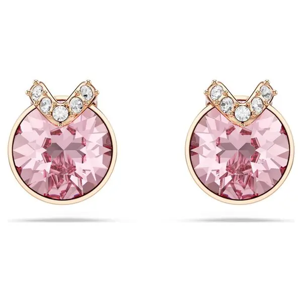 SWAROVSKI Bella V Stud Earrings - Pink