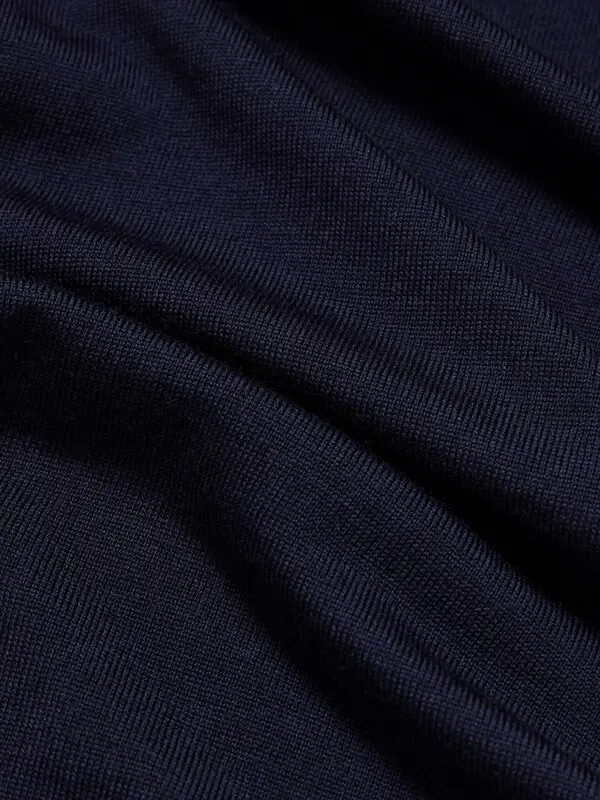Nn07 Emerson 6605 Wool Polo Shirt