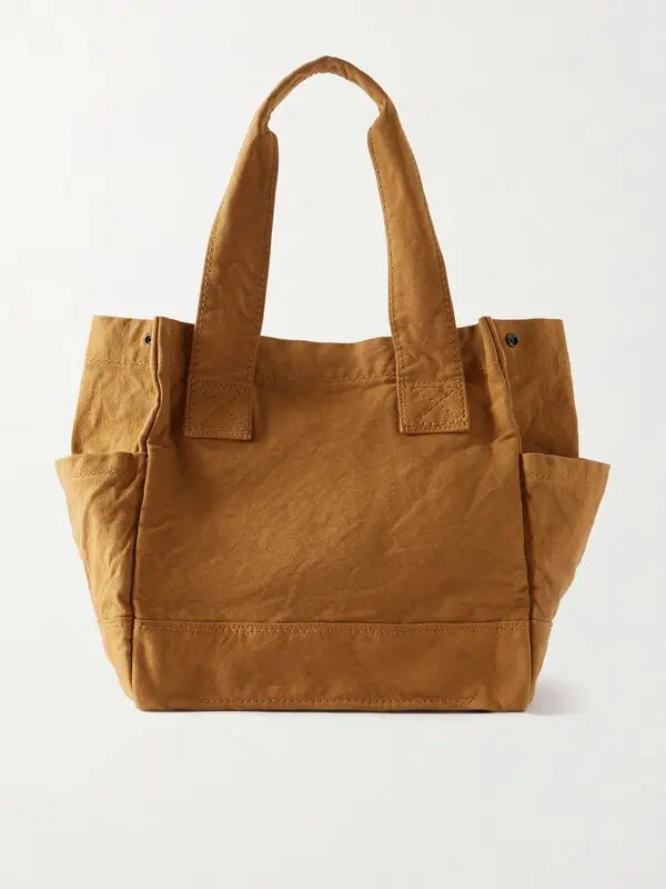 Kapital 6 Cotton-canvas Tote - Brown