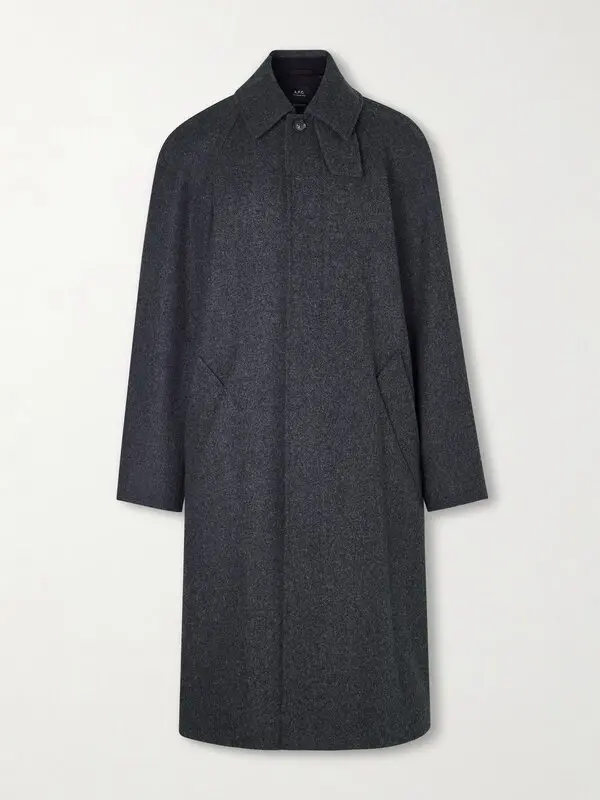 A.p.c. Wool Coat - Gray