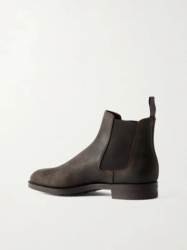 EDWARD GREEN Govan Suede Chelsea Boots
