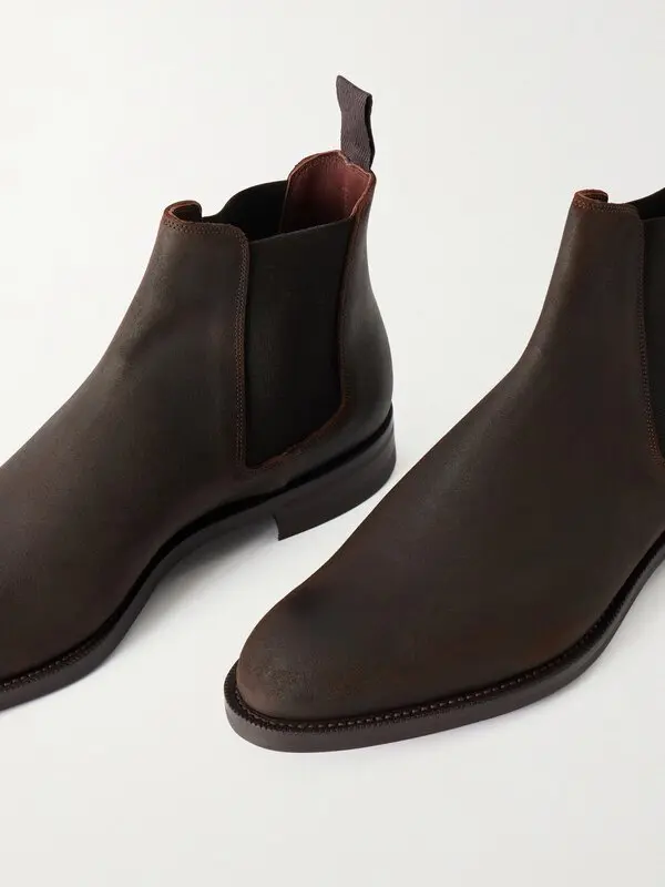 EDWARD GREEN Govan Suede Chelsea Boots