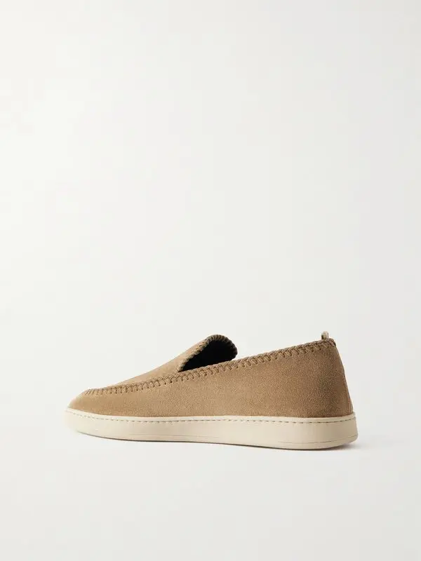 Officine Creative Herbie 001 Suede Loafers - Brown