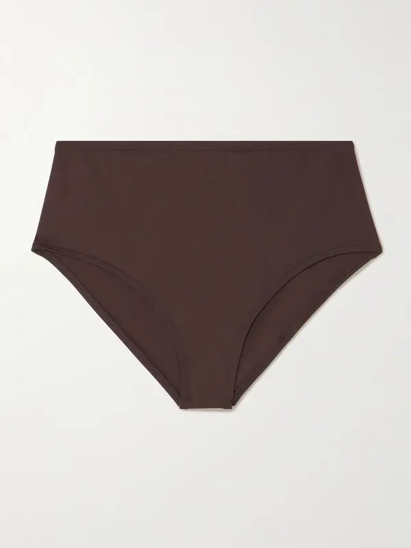Staud Devon Bikini Briefs - Brown