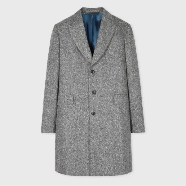Paul Smith Flecked Wool Epsom Coat