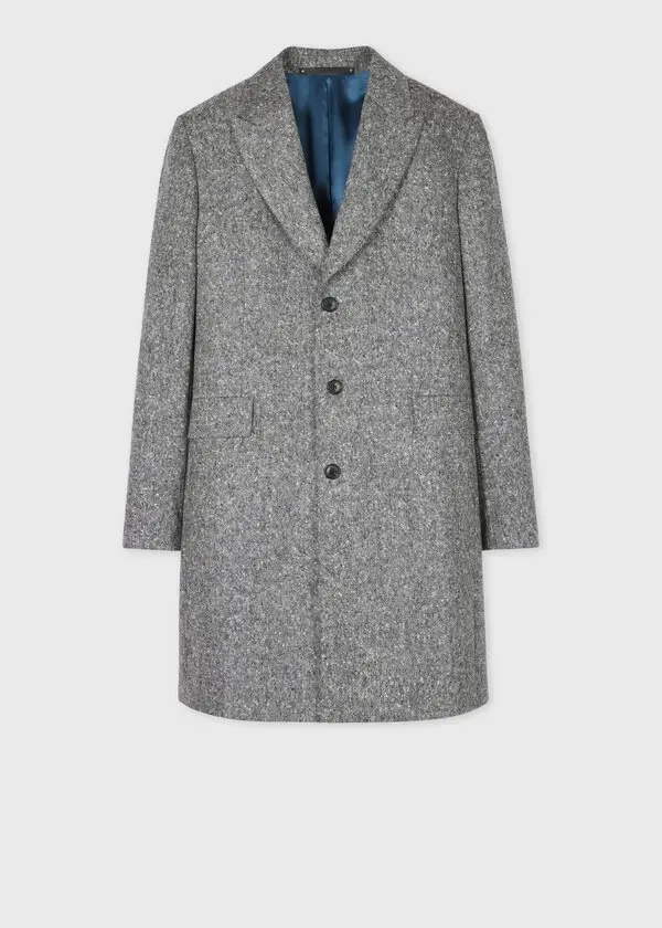 Paul Smith Flecked Wool Epsom Coat