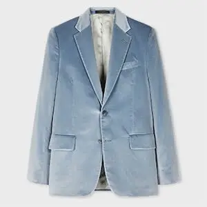 Paul Smith The Brierley Sky Velvet Blazer