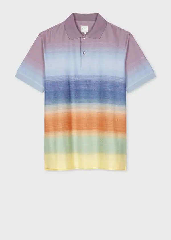 Paul Smith Smith Stripe' Cotton Polo Shirt
