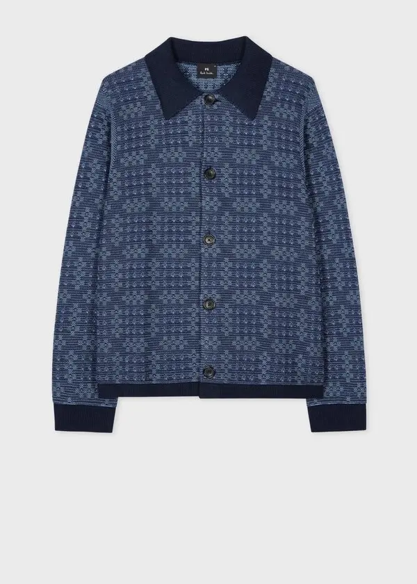 Paul Smith Geo Cotton Cardigan
