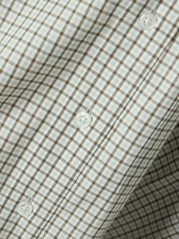 Proenza Schouler White Label Checked Cotton-poplin Shirt - Gray