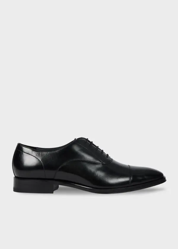Paul Smith Leather Portman Shoes - Black