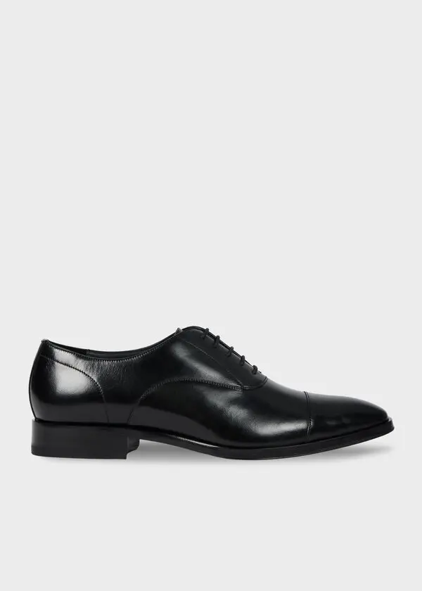 Paul Smith Leather Portman Shoes - Black