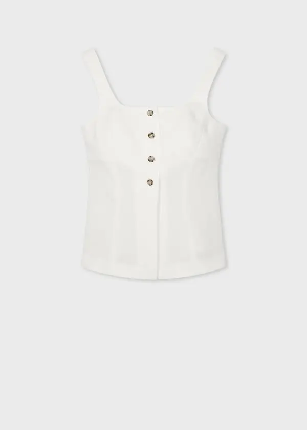 Paul Smith Linen Tank Top
