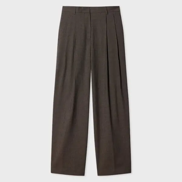 Paul Smith Houndstooth Wool Trousers