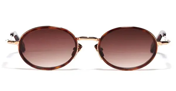 JOHN DALIA Sunglasses - Brown, Gold