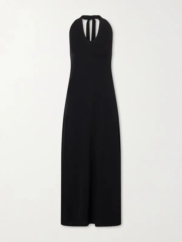 KALLMEYER Bridgette Jersey Halterneck Maxi Dress