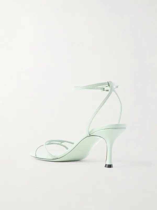 JIMMY CHOO Leo 65 Leather Sandals