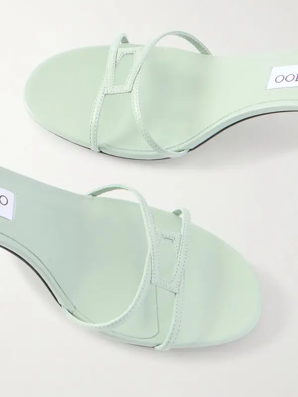 JIMMY CHOO Leo 65 Leather Sandals