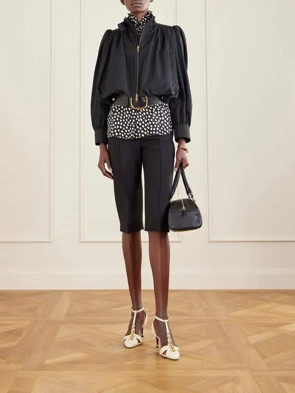 Chloé Cleiat Embellished Leather Pumps - Neutrals