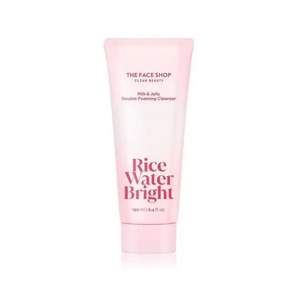 THE FACE SHOP Rice Water Bright Milk & Jelly Double Cleanser - One-color
