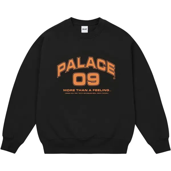 PALACE More Than A Feeling Crew - Black