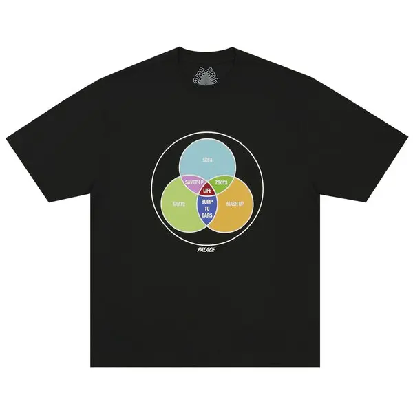 PALACE Zen Diagram T-shirt - Black