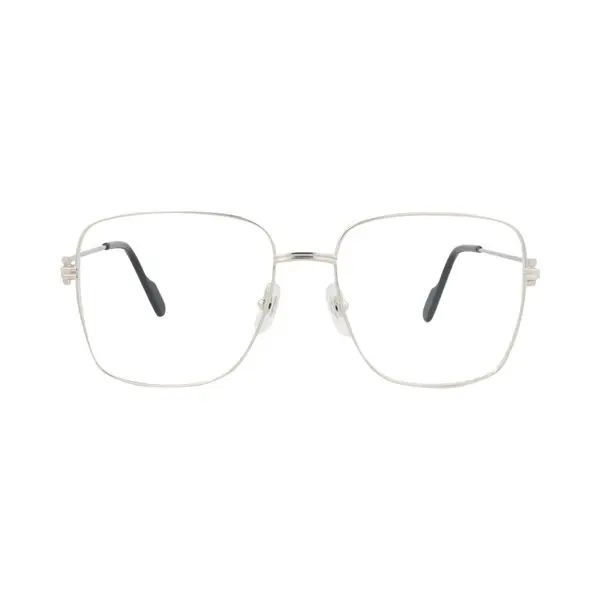 CARTIER Square Optical Glasses - Silver