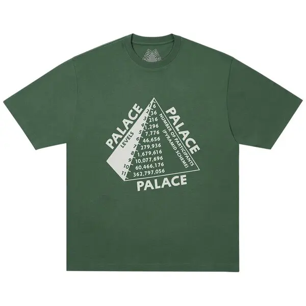 PALACE Printed T-shirt - Green