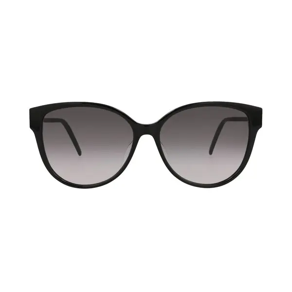 Saint Laurent Round Frame Sunglasses - Black