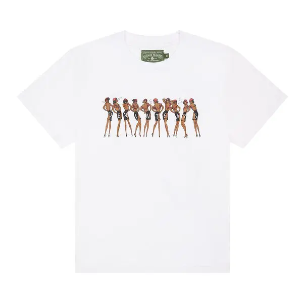 DENIM TEARS Dancer Tee - White
