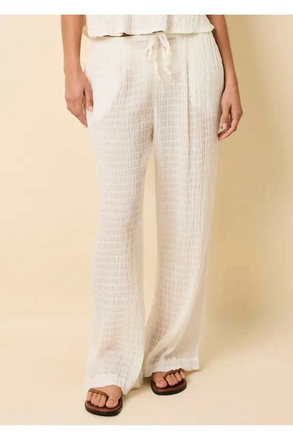 Solid & Striped Ashling Smocked Pants