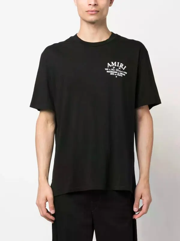 Amiri Arts District Logo-print Short-sleeve T-shirt