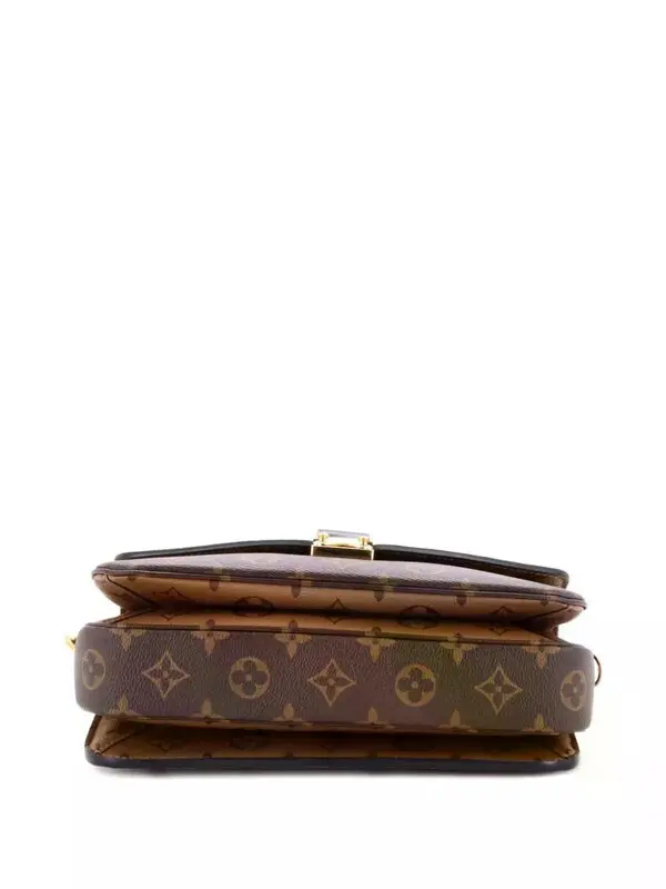 LOUIS VUITTON Pochette Metis Reverse Monogram Canvas - Brown