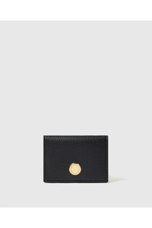 Stella McCartney Logo Card Holder - Black