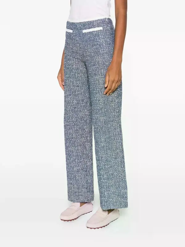 Maje Zip-fastening Tweed Trousers