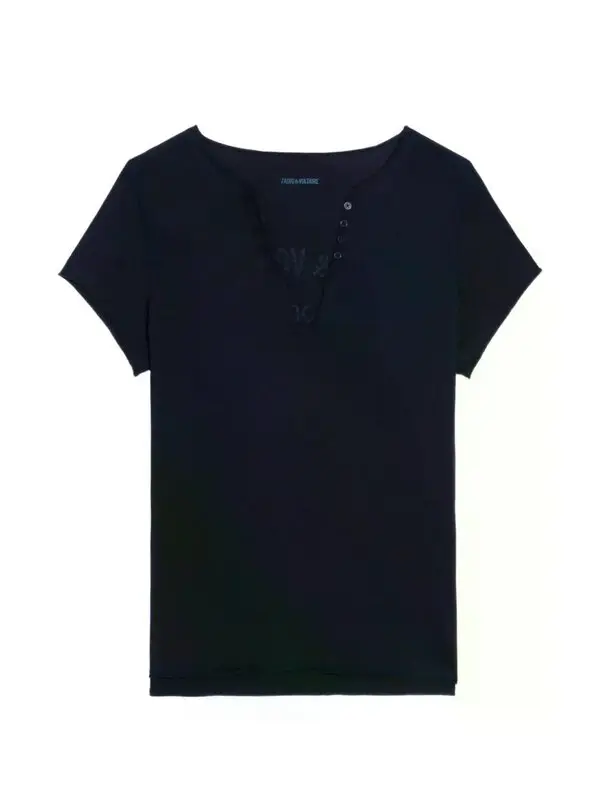 Zadig&Voltaire Henley Graphic T-shirt