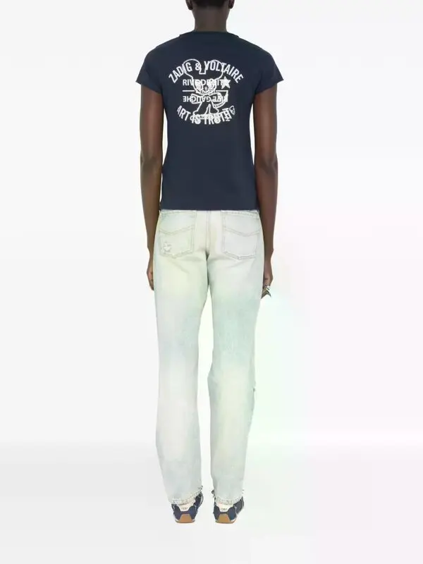 Zadig&Voltaire Henley Graphic T-shirt
