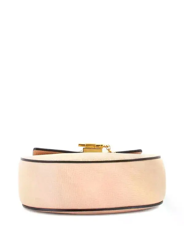 Chloé Drew Leather Mini Crossbody Bag - Neutrals