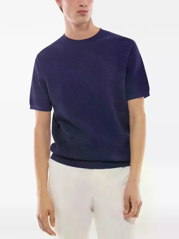 FURSAC Waffle-texture T-shirt