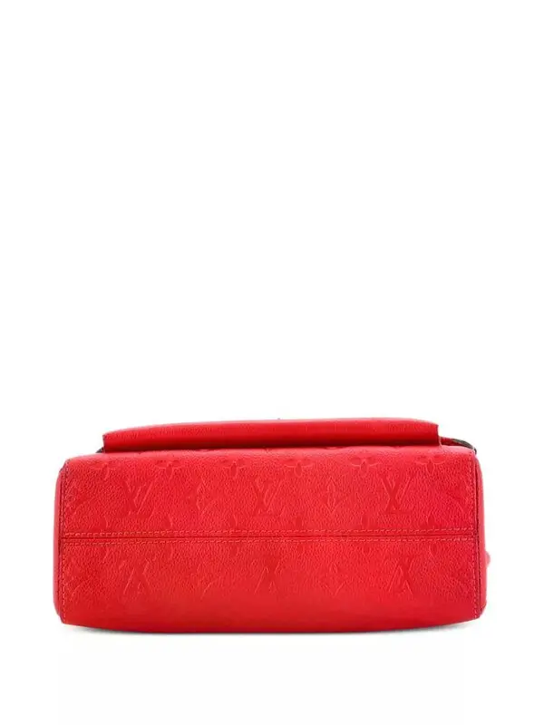LOUIS VUITTON Vavin Handbag Monogram Empreinte Leather Pm - Red