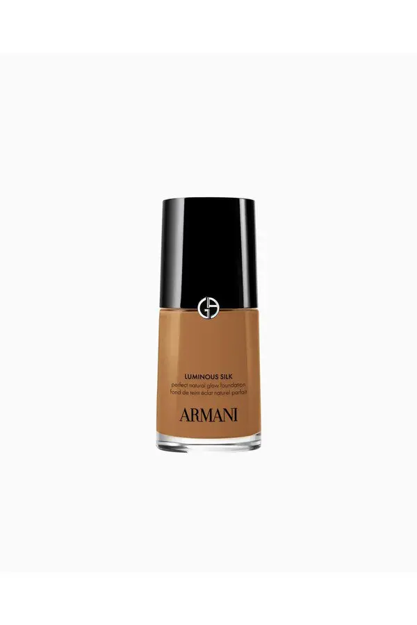 Giorgio Armani 11 Deep Neutral Olive, Luminous Silk Natural Glow Blurring Foundation With 24- Hour Wear - Brown